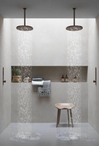Italian Shower | The Next Minimalist Bathroom Design Trend - Ianiko